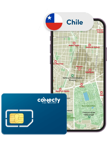 SIM CARD Para Viajar conectado por Chile– Conecty