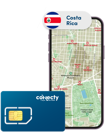 SIM CARD Para Viajar y conectarte en Costa Rica– Conecty