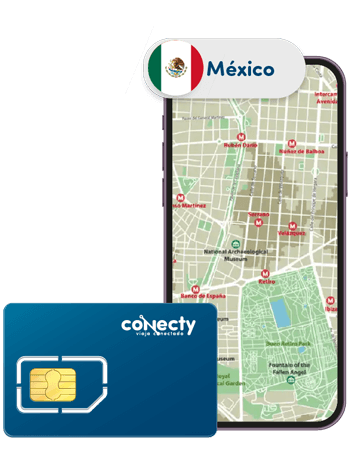 SIM CARD Para viajar y disfrutar México– Conecty