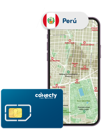 SIM CARD para viajar y estar conectado en Perú– Conecty